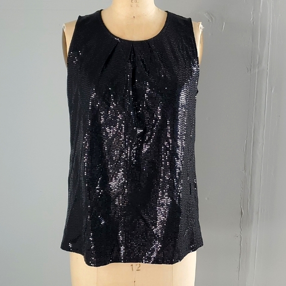 Papillon Blanc | Tops | Papillon Sequin Top Nwt | Poshmark